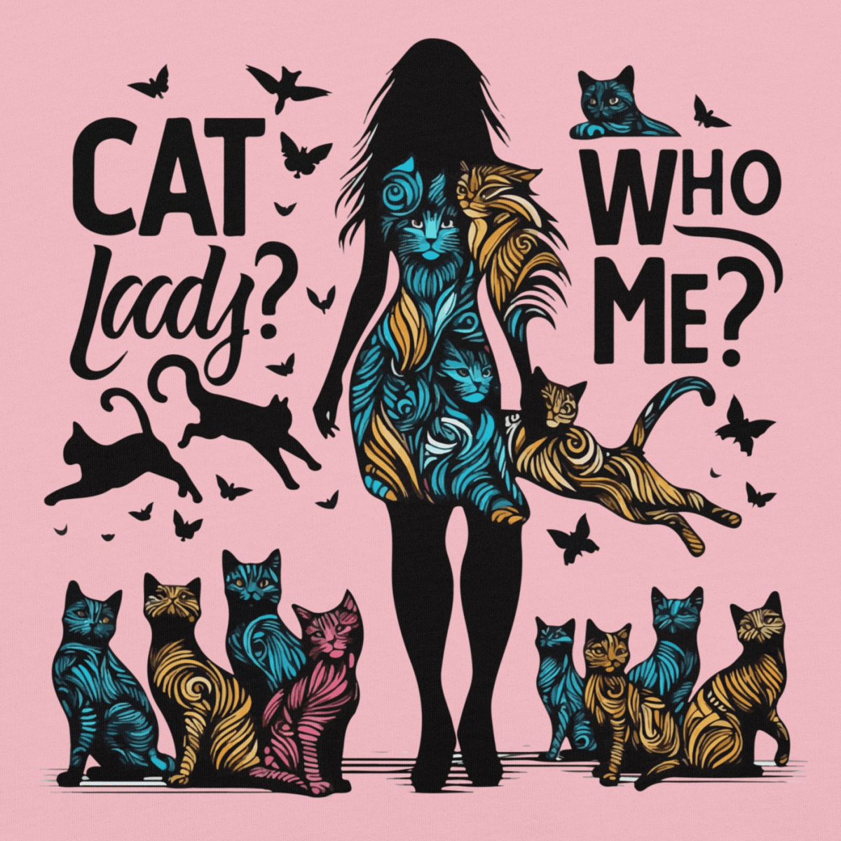 Cat Lady Whimsy: A Quirky Charming Celebration of Feline Joy – Speak Up 4 Paws