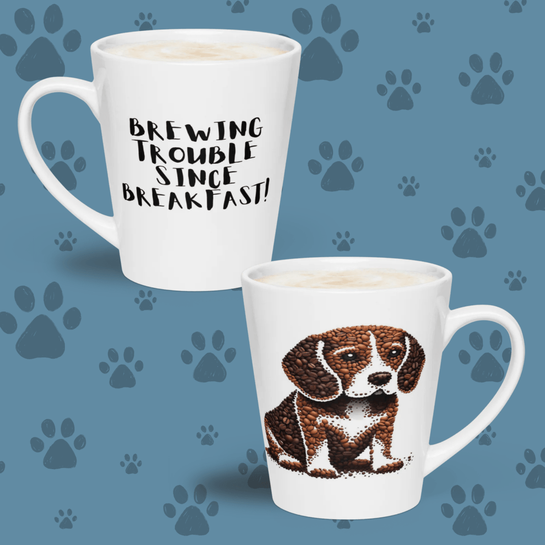 Bean There - Sniffed That - Latte Mug | 12 oz. – Speak Up 4 Paws